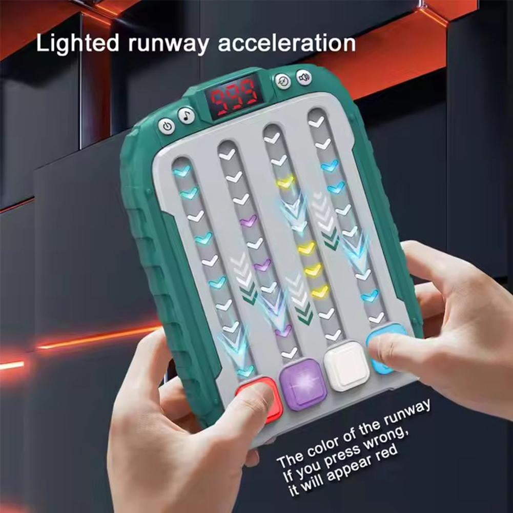 Misterolina Finger Dance Game Machine Toy Quick Push Button Game ...