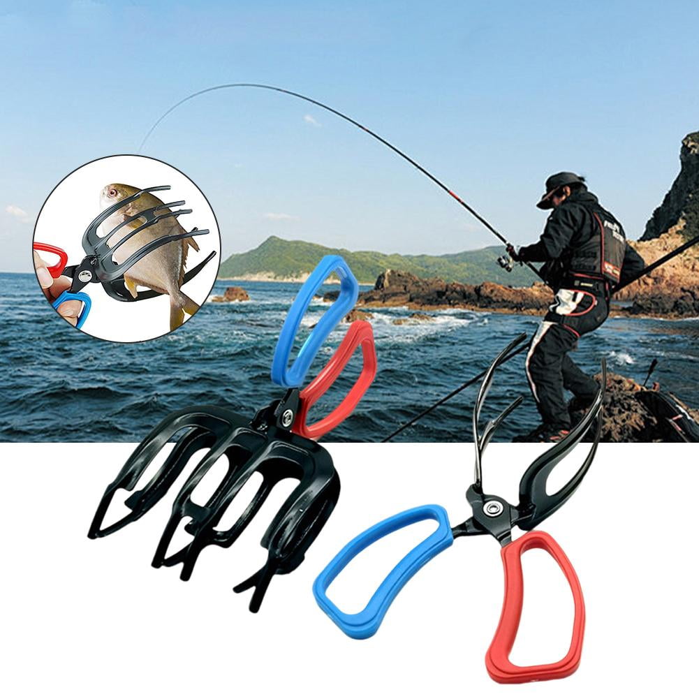 Misterolina Fishing Pliers Gripper Metal Fish Control Clamp Claw Tong ...