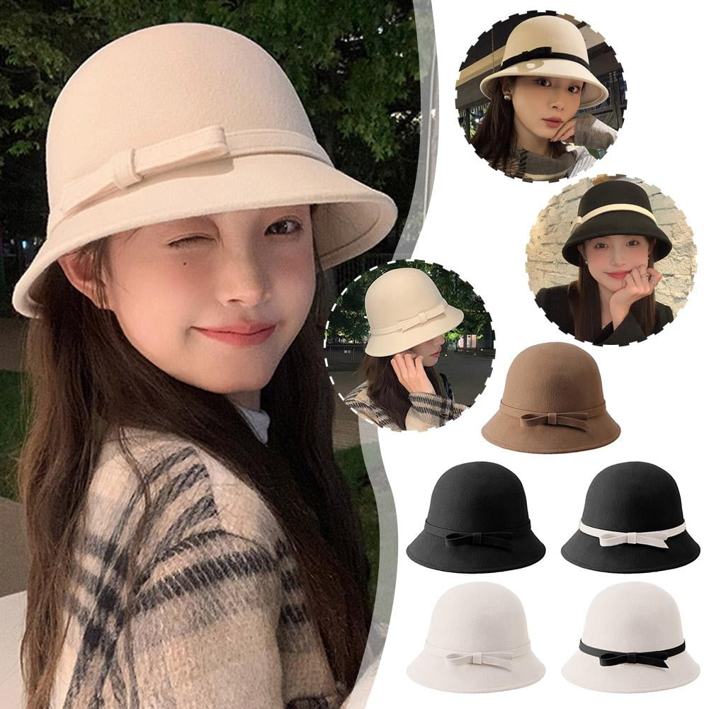 Misterolina French Hepburn Style Hat Versatile Small Fragrant Fisherman's New 2024 Hat - Walmart.com