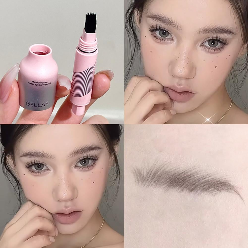 Misterolina Liquid Square Brush Eyebrow Dye Quick Filling Hairline Soft ...