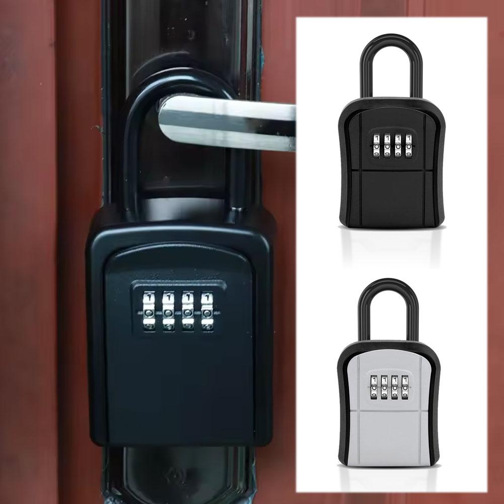 Misterolina Outdoor Security Code Lock Wall Mounted Key Safe Box ...