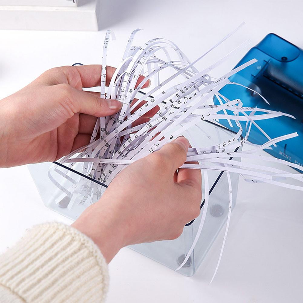 Misterolina Paper Shredder Mini Portable Home Paper Cutting Machine ...