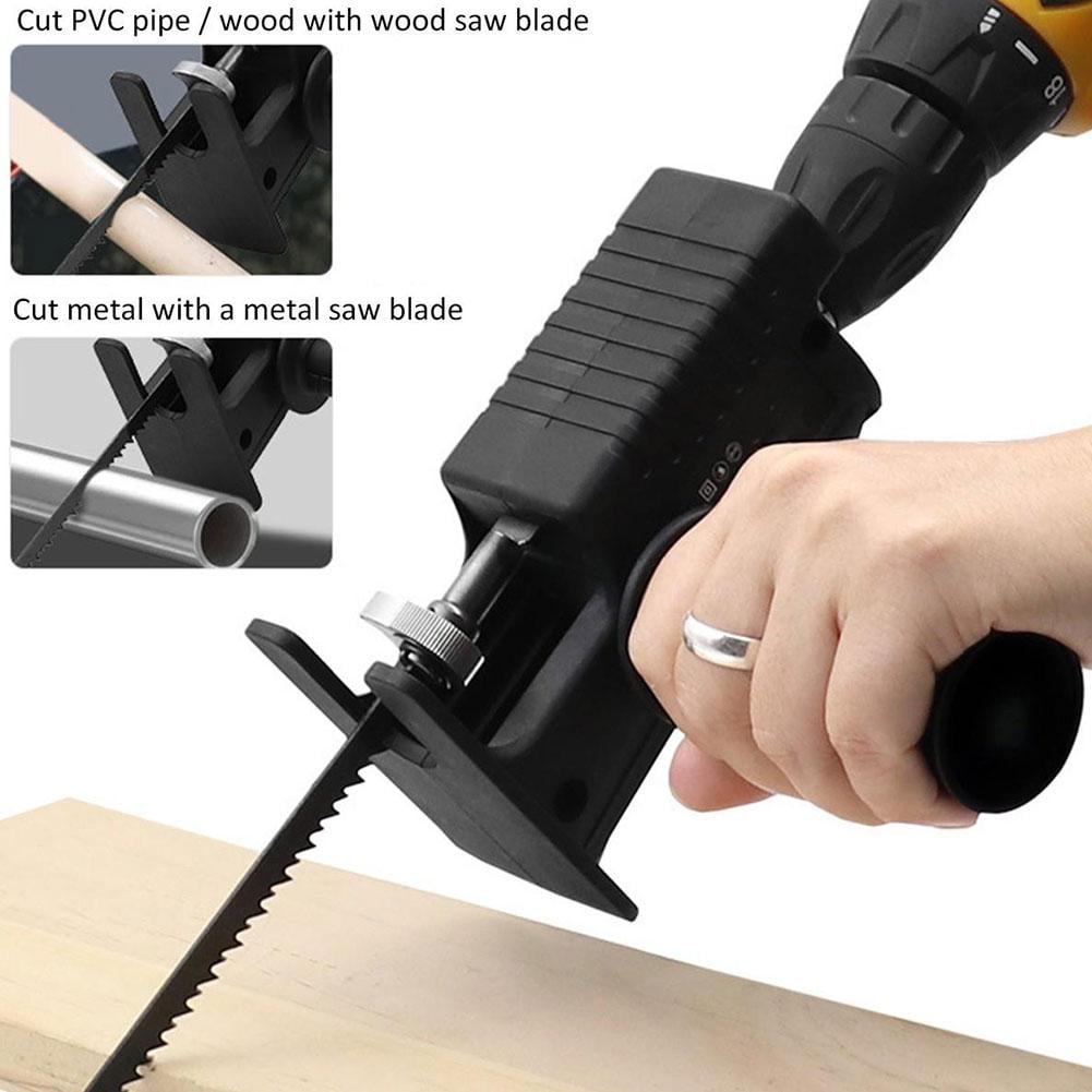 Misterolina Portable Reciprocating Saw Adapter Electric Drill Jigsaw ...