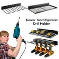 Misterolina RJSQAQE Power Tool OrganizerDrill Holder Wall MountGarage ...