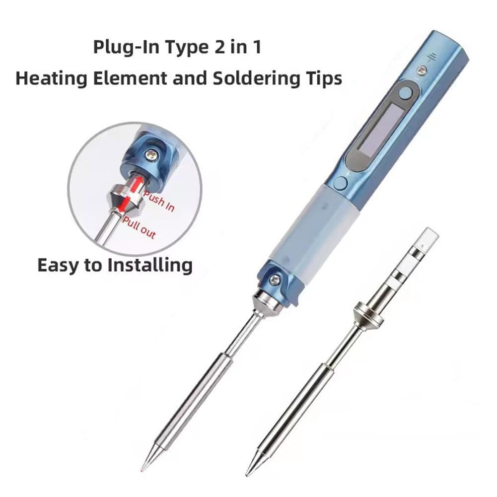 Misterolina Solder Tips For TS100 TS101 Digital Soldering Iron Lead ...
