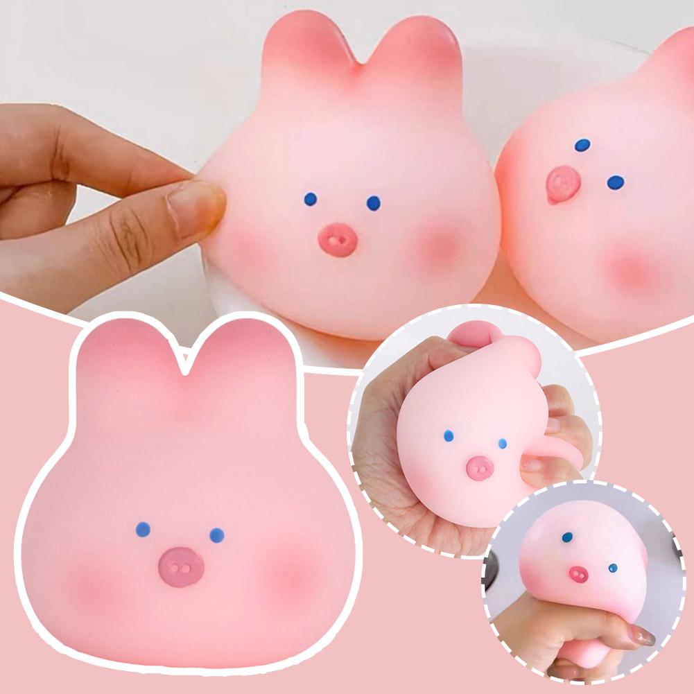 Misterolina Squeezing Toy Cute Cartoon Piggy Toys Anti Stress Fidget ...
