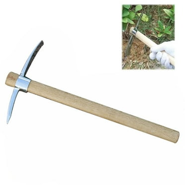 WilFiks Cutter Mattock, 15" Heavy Duty Pick Axe with Forged Heat ...