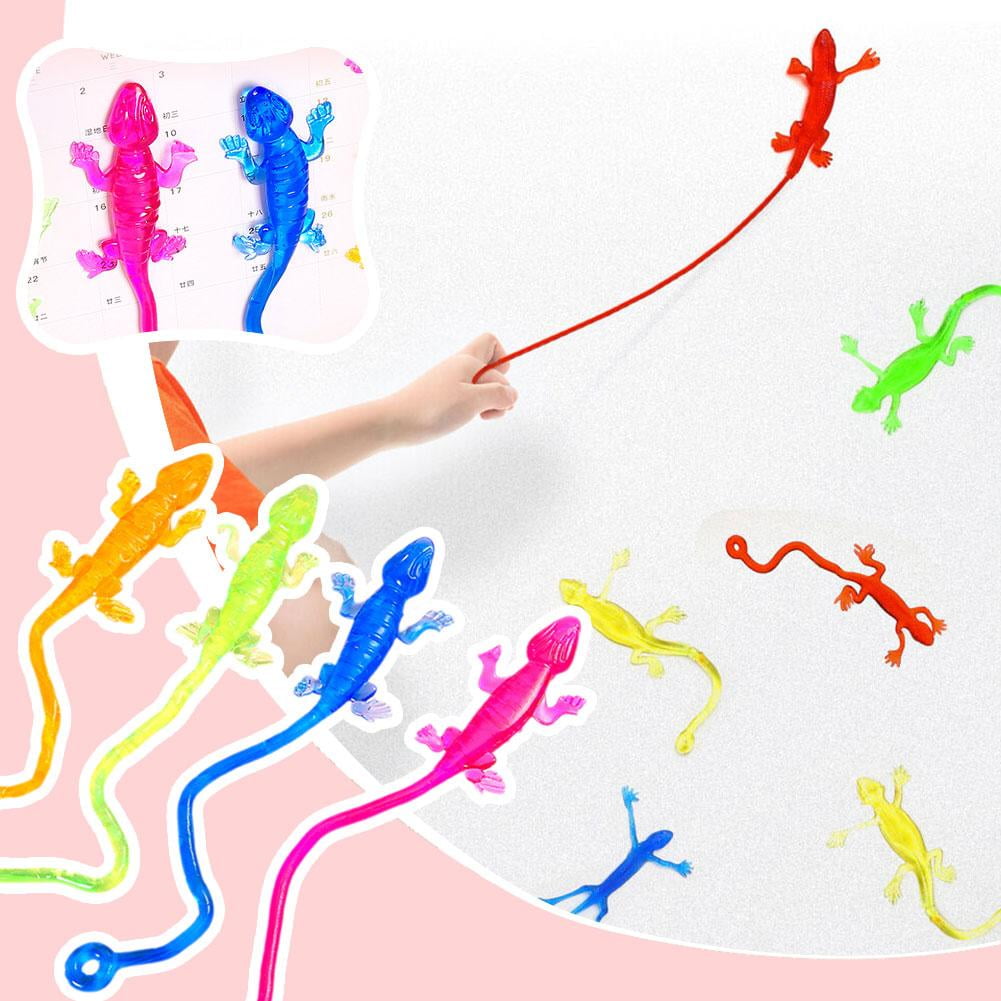 Misterolina Sticky Hand Toy Kid Sticky Fun Stretchy Glitter Gift Party ...