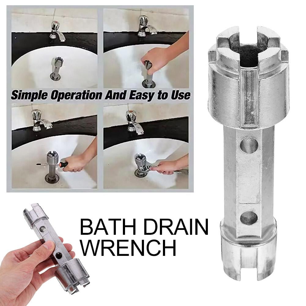 Misterolina TubDrain Remover Wrench Tub Drain Wrench Tub Dual Wrench ...