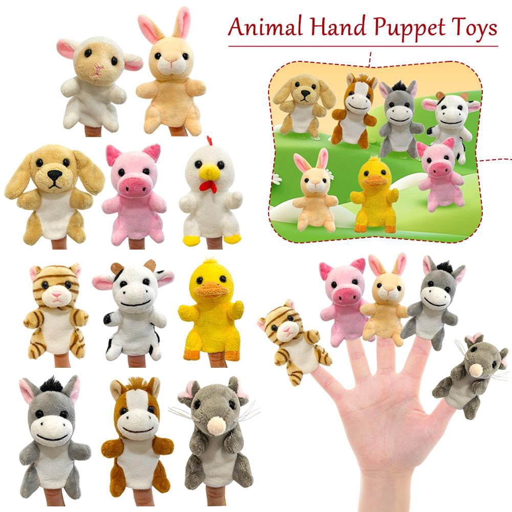 Misterolina Turkey Finger Puppet,Soft P Turkey Animal Finger ...