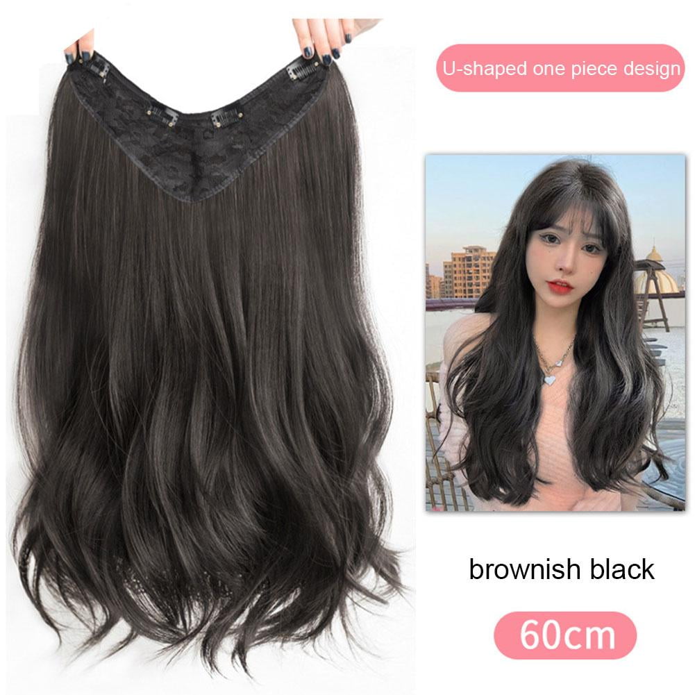 Misterolina Vshaped Wig For Women Korean Style Medium Length Wig Curled ...