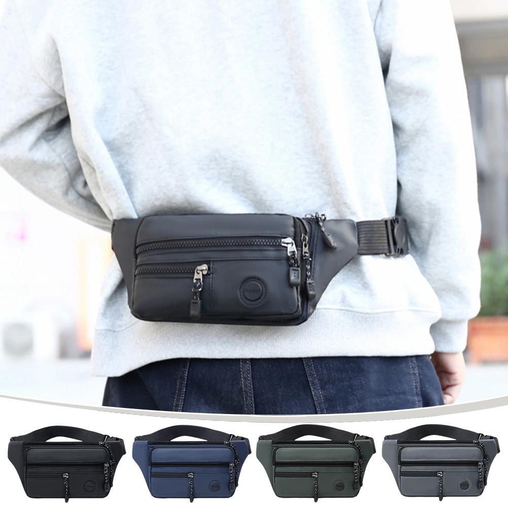 Misterolina Waist Bum Bag Men Waterproof Festival Travel Money Fanny ...