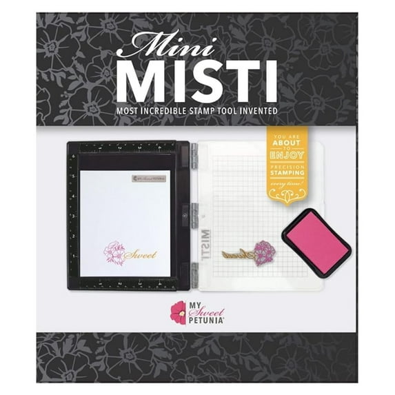 Misti Stamp Positioning Tool – Black MINI – New Version with Foam Pad ...