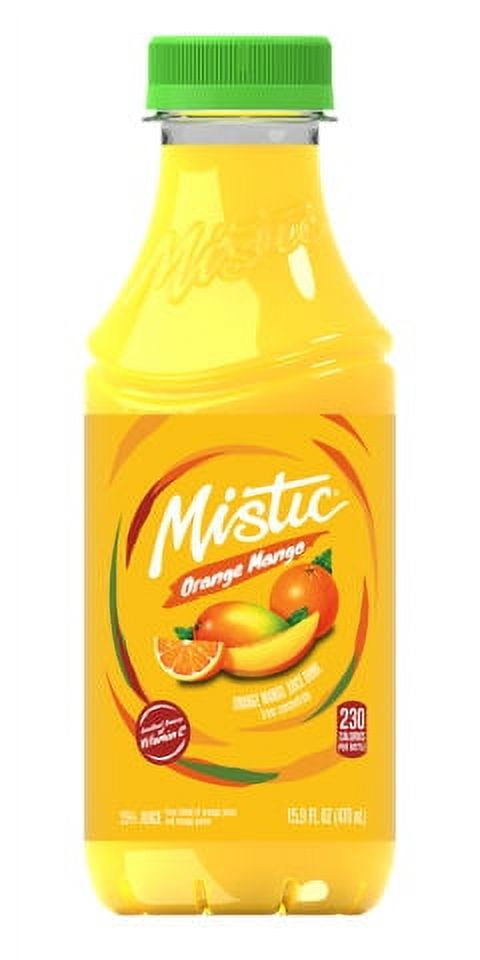 Mistic Orange Mango Flavored Juice Drink 15.9oz (pack of 6) - Walmart.com