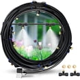 Outdoor Misting Cooling System Kit, Water Spray for Backyard Patio ...