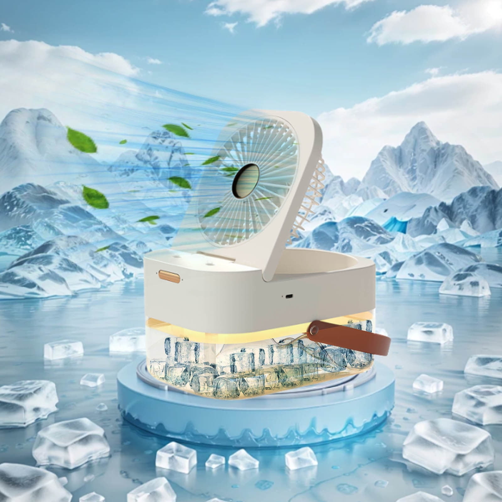 Misting Fan with Water Spray Clearance Qnjujn Portable Conditioner ...