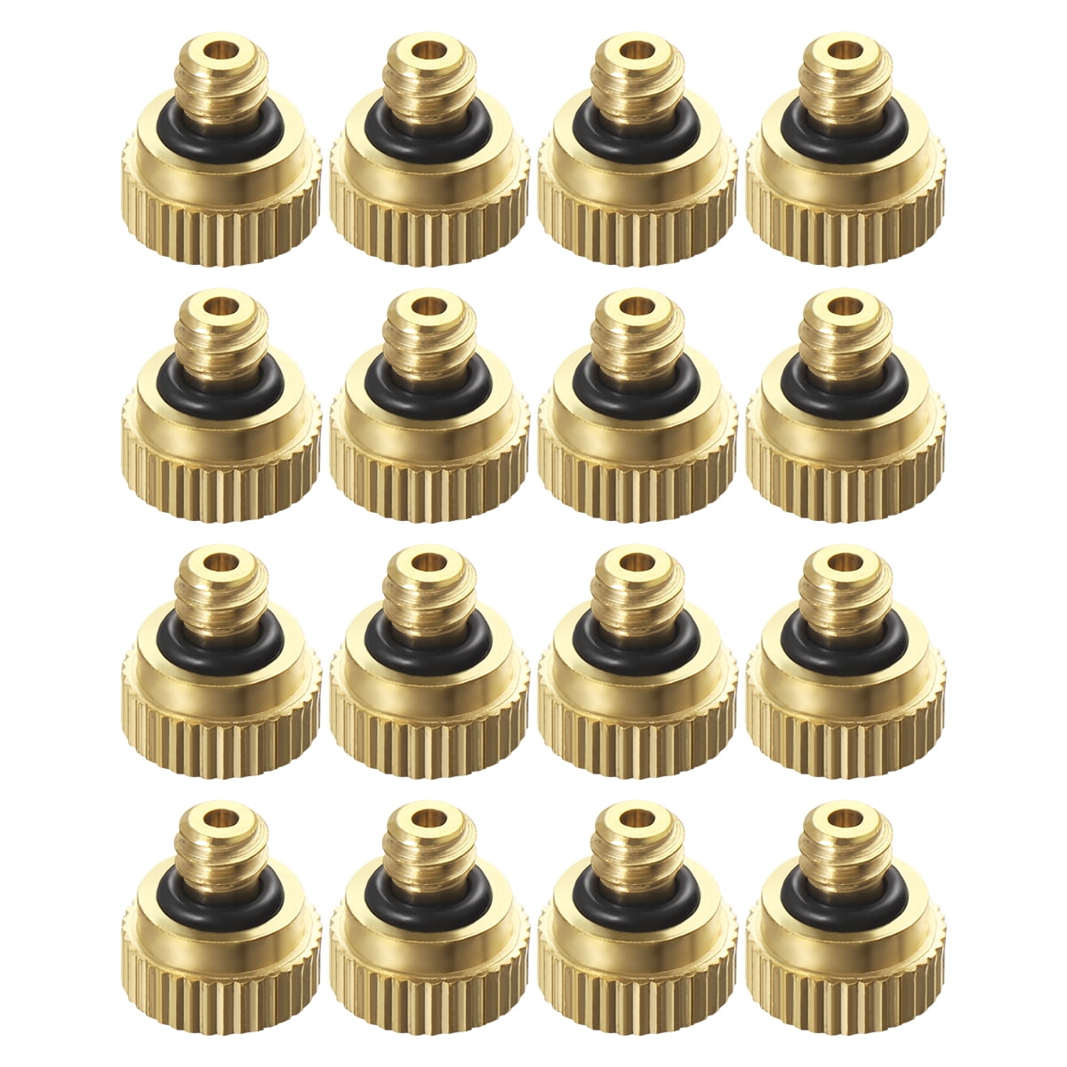Misting Nozzles BESTOMZ 16pcs Misting Nozzles Brass Low Pressure ...
