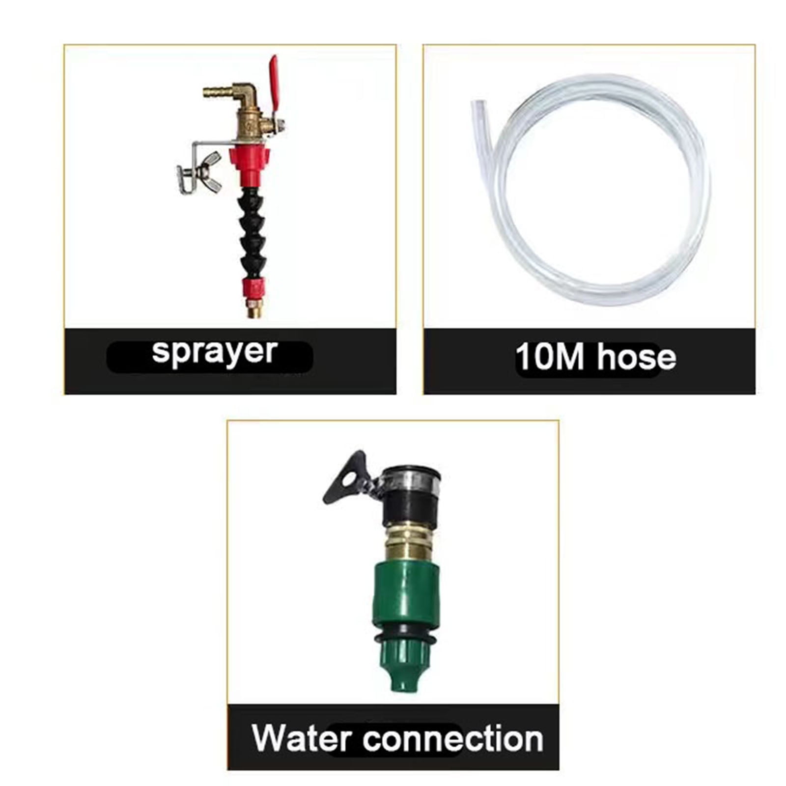 Misting System Water Sprayer for Cutting Machine Dust Remover Water ...