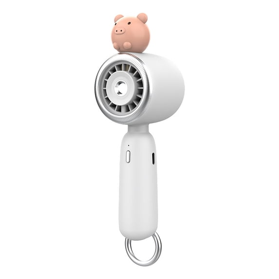 Mistinging Fan Handheld Fan 3 Speed Adjustment Desk Fan Rechargeable ...