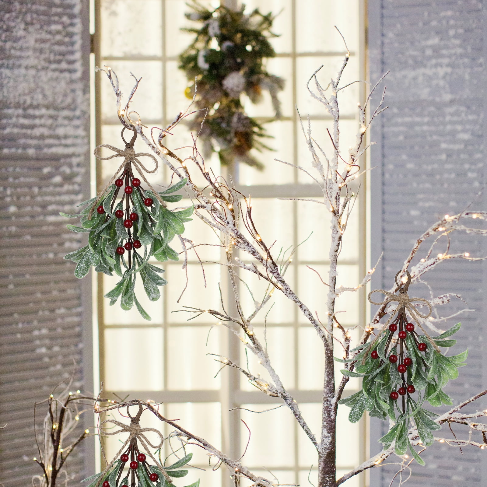 Mistletoe Hanging Mistletoe Plant Christmas Mistletoe Decorative ...