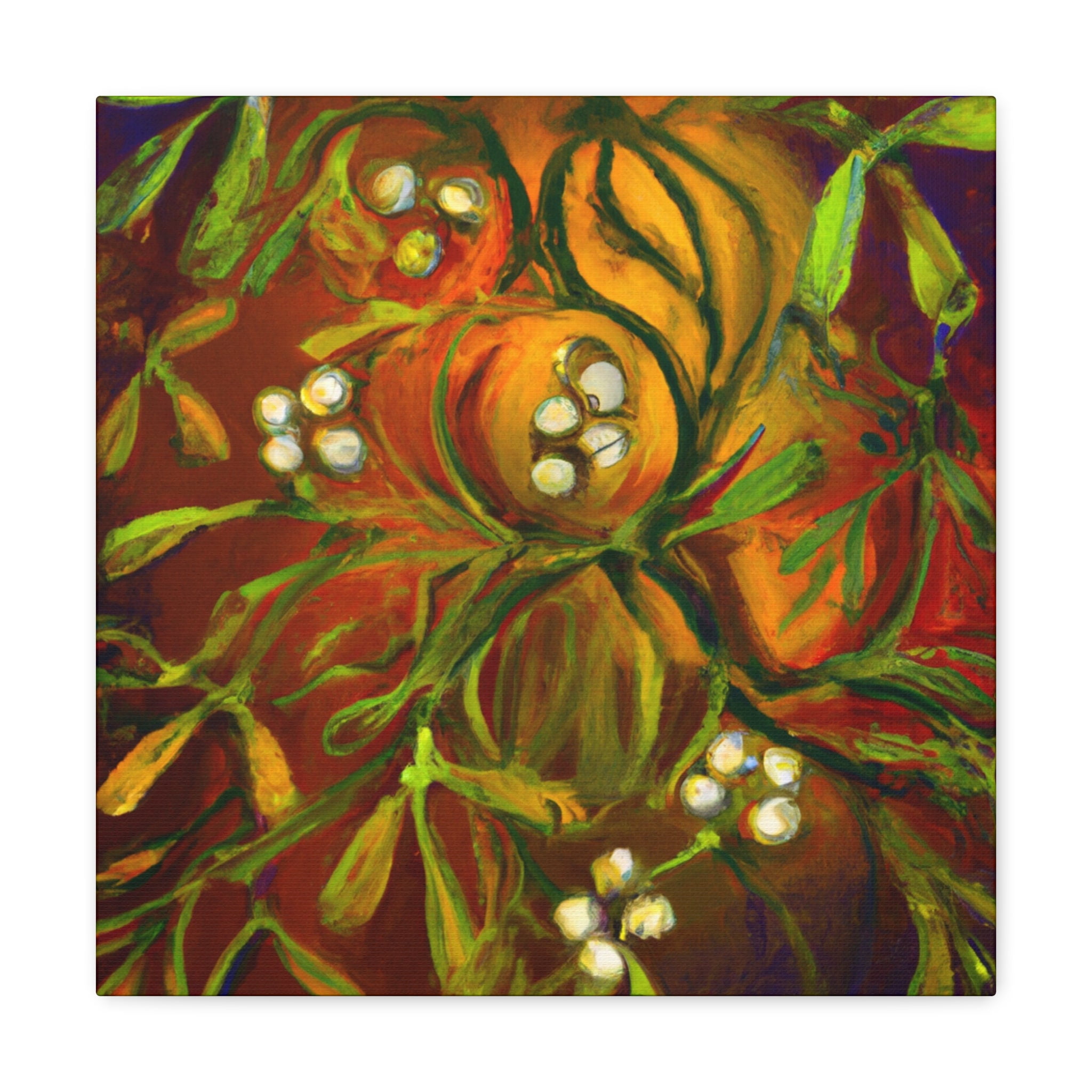 Mistletoe Magic Scene - Canvas - Walmart.com