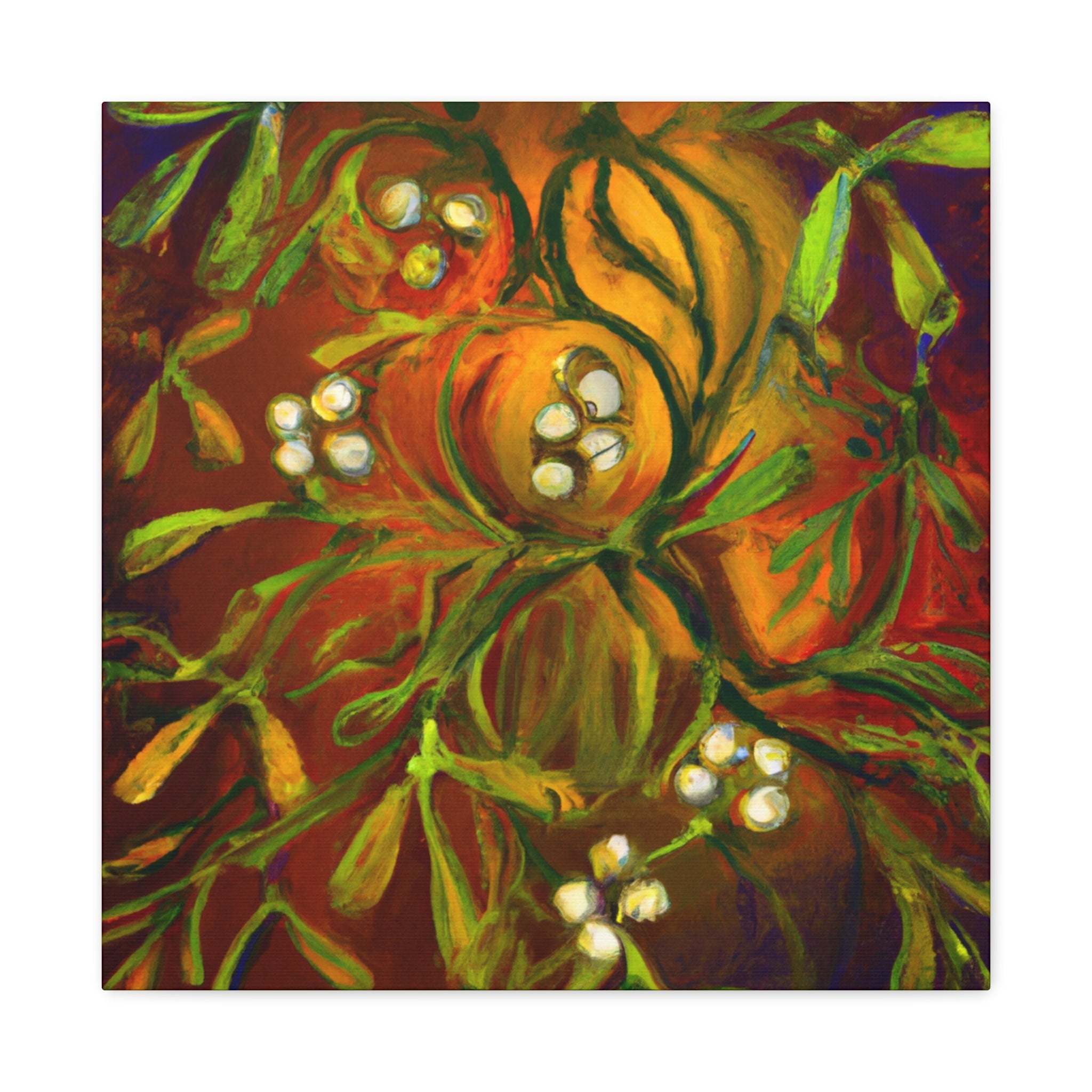 Mistletoe Magic Scene - Canvas - Walmart.com