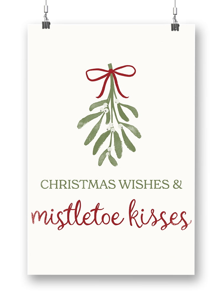 Mistletoe Wishes Ii Poster - Victoria Barnes Designs, - Walmart.com
