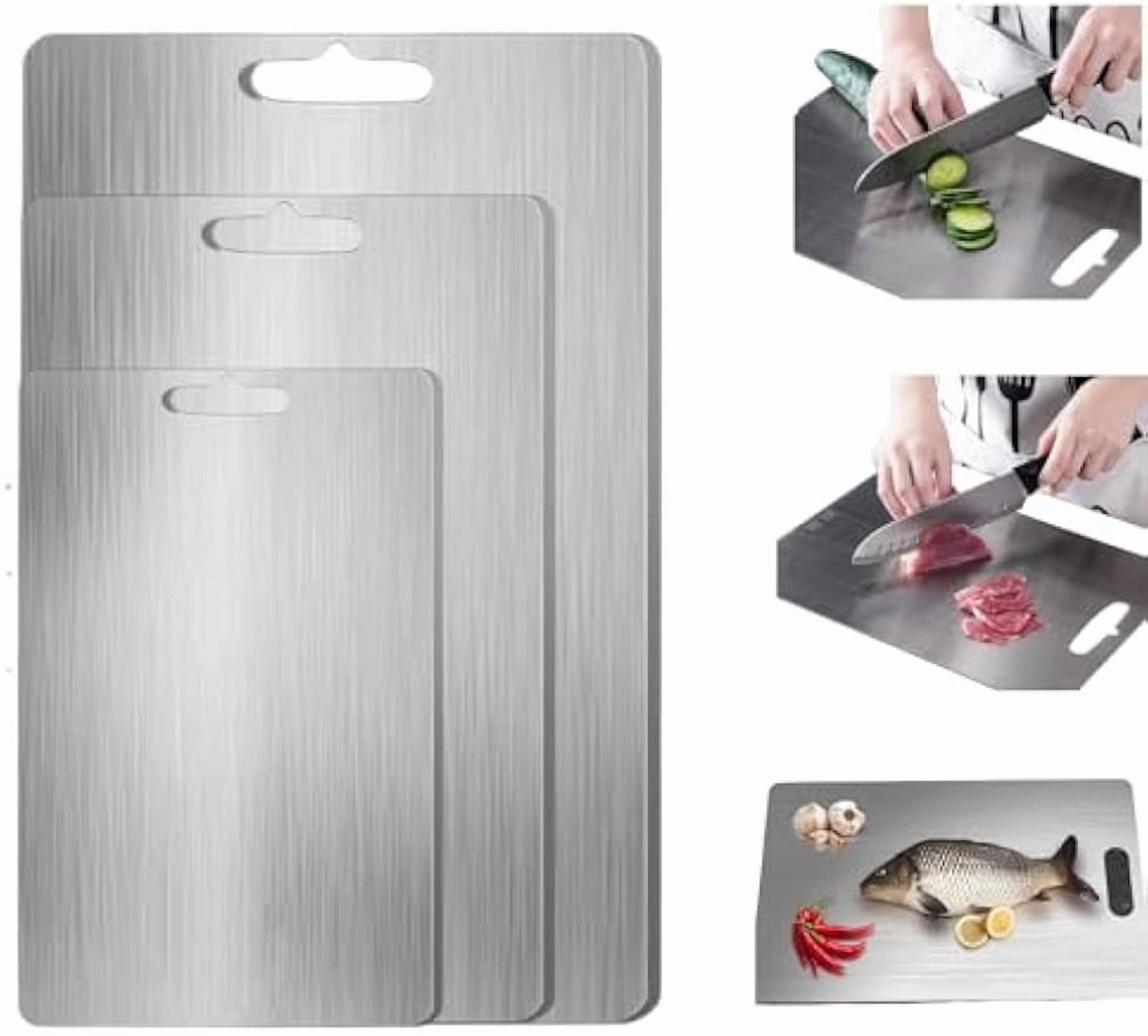 Mistmallus Titanium Cutting Board, Cutting Board 10/12/18 inch ...