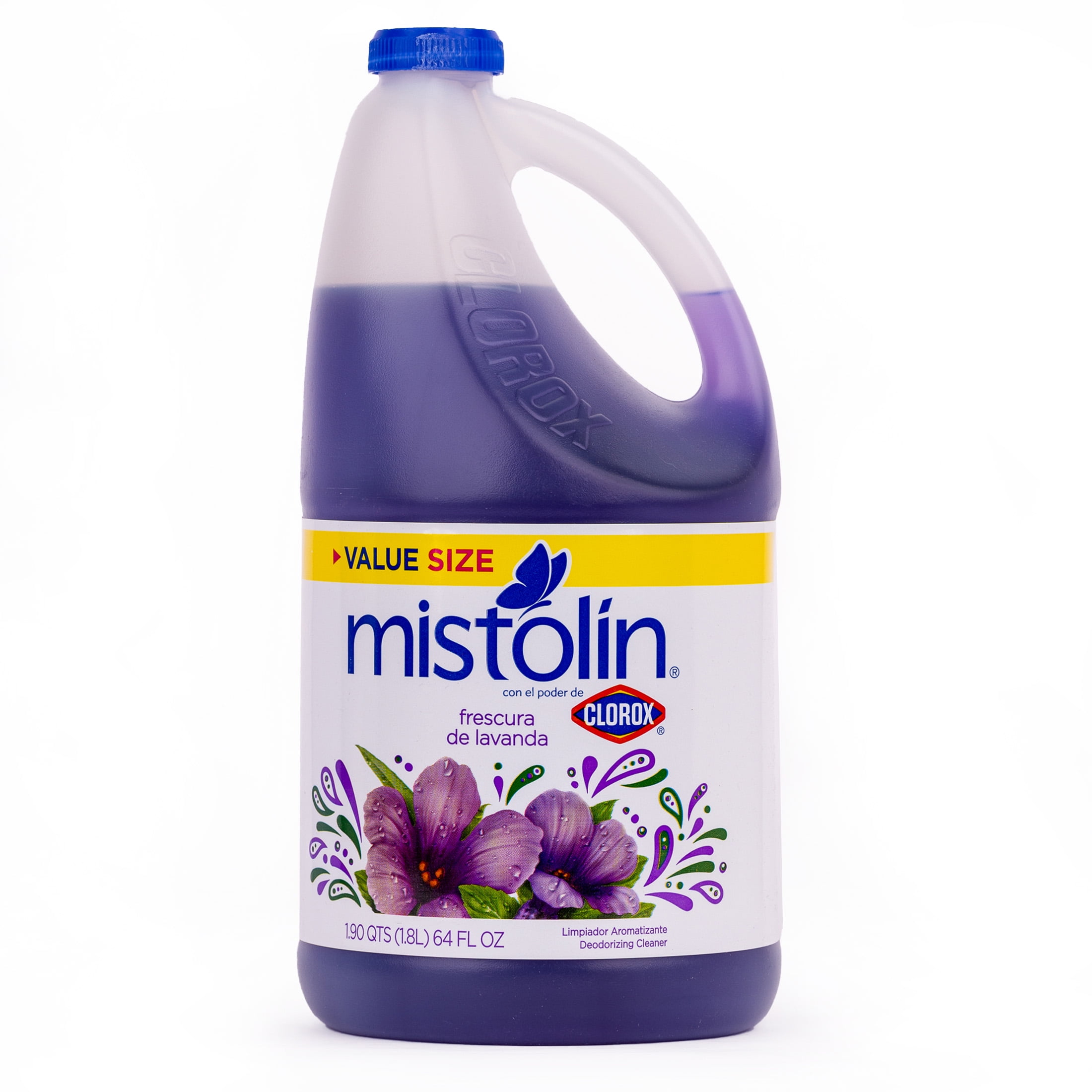 Mistolin Deodorizing Cleaner, Fragancia Frescura De Lavanda, 64oz ...