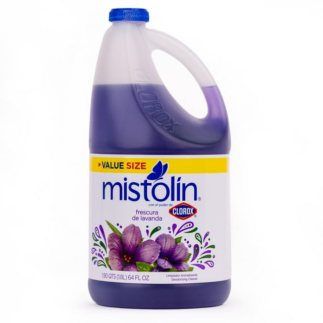 Mistolin Deodorizing Cleaner, Fragancia Frescura De Lavanda, 64oz ...