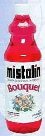 Mistolin Disinfectant, all-purpose cleaner, 28 oz bottle, bouquet scent ...