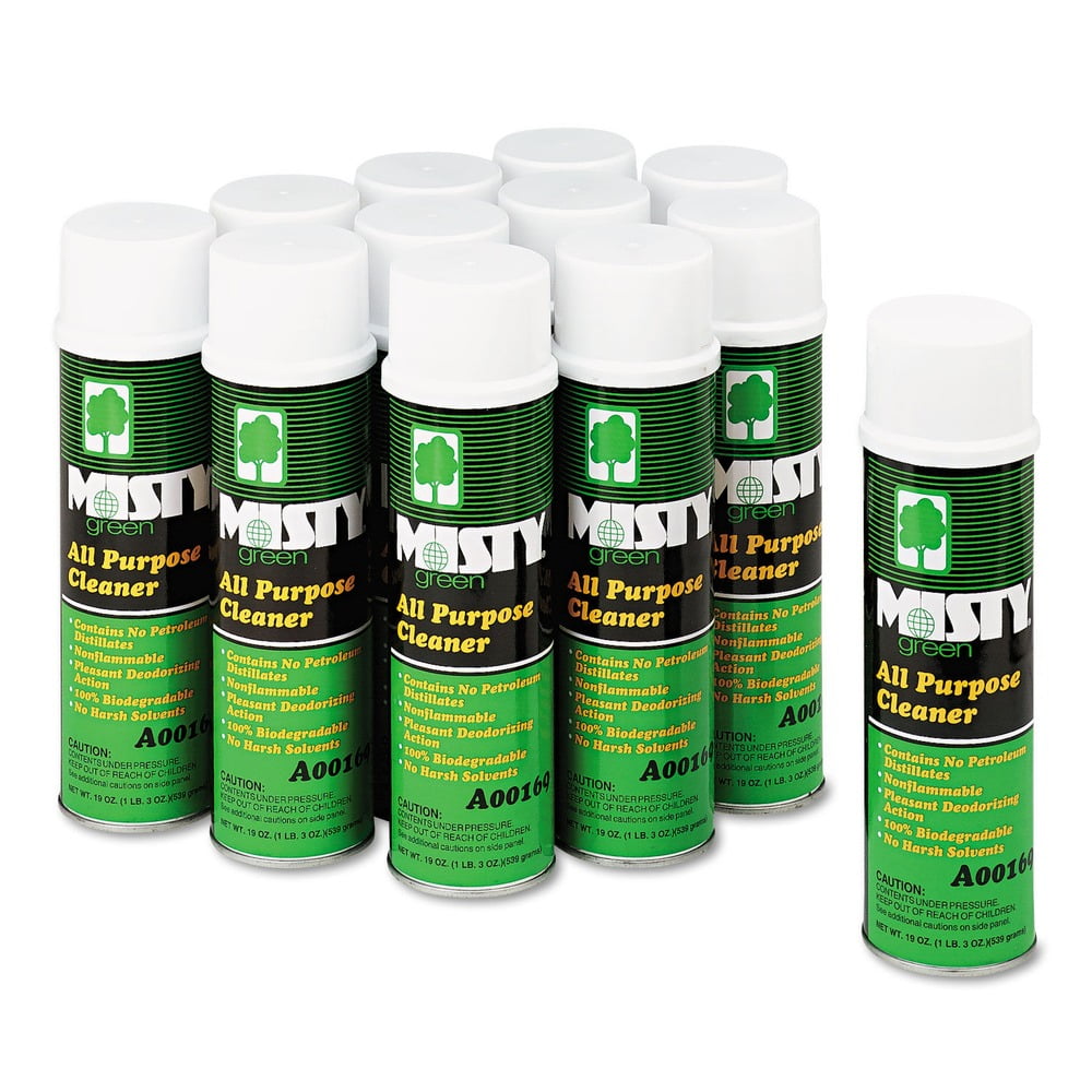 19 oz. Aerosol Spray Green All-Purpose Cleaner- Citrus Scent (12/Carton ...