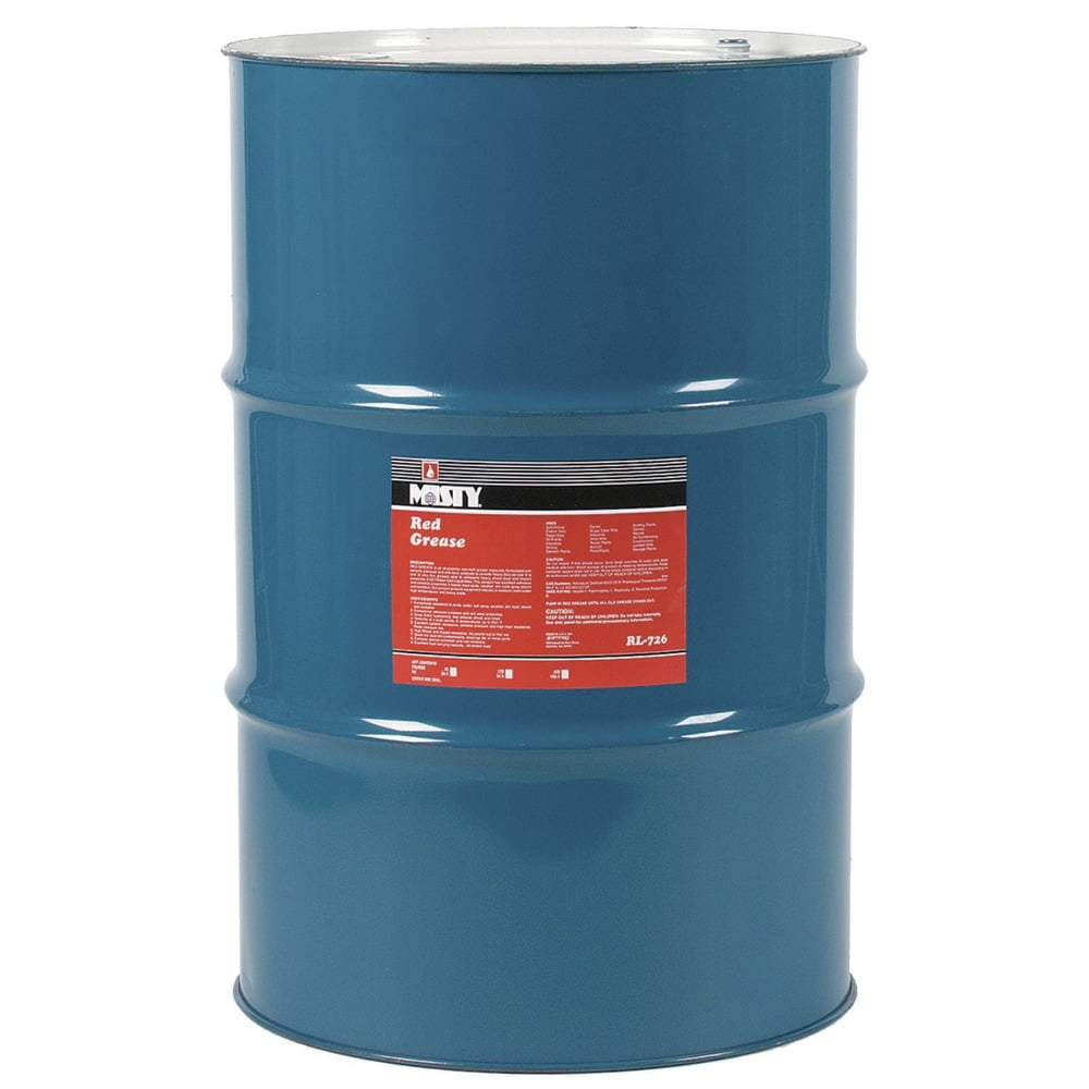 Misty 1003045 120 lb Drum NLGI #2 Grease - Red - Walmart.com