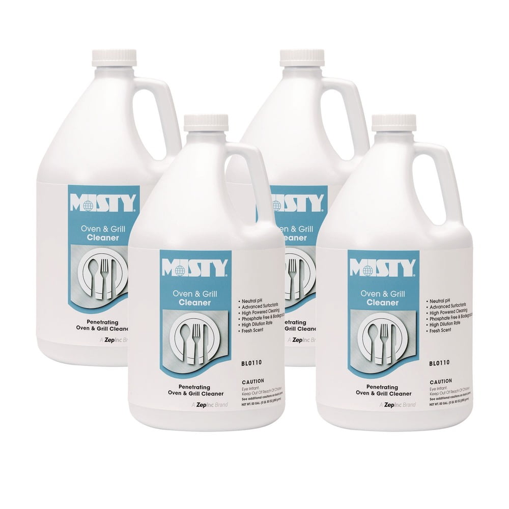 Misty 1038695 1 gal. Bottle Heavy-Duty Oven and Grill Cleaner (4/Carton ...