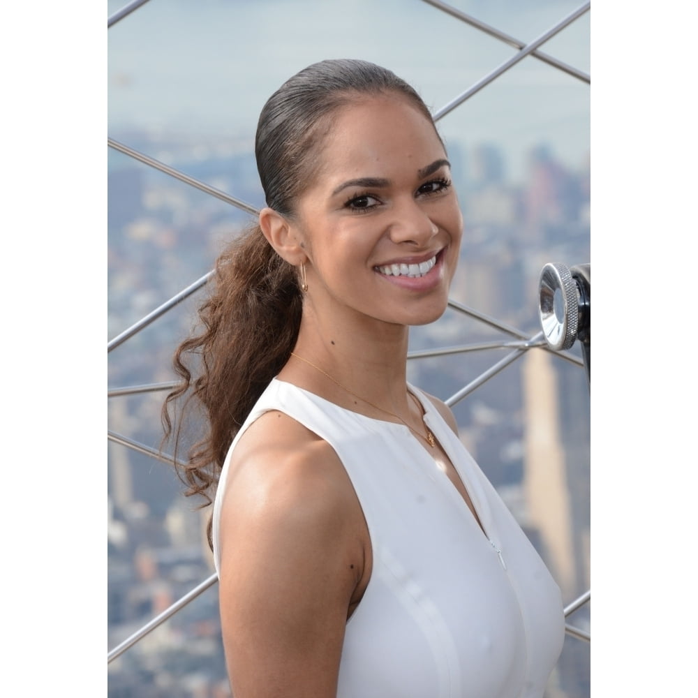 Misty Copeland At A Public Appearance For Empire State Building ...