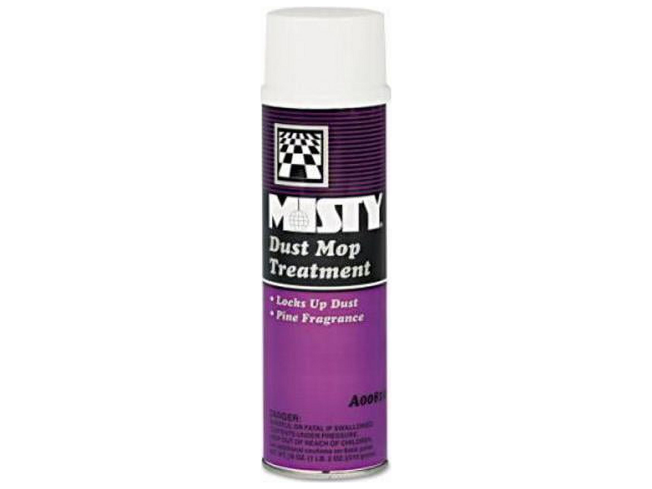 Zep Misty Dust Mop Treatment, Pine, 20oz Aerosol, 12/Carton - Walmart.com