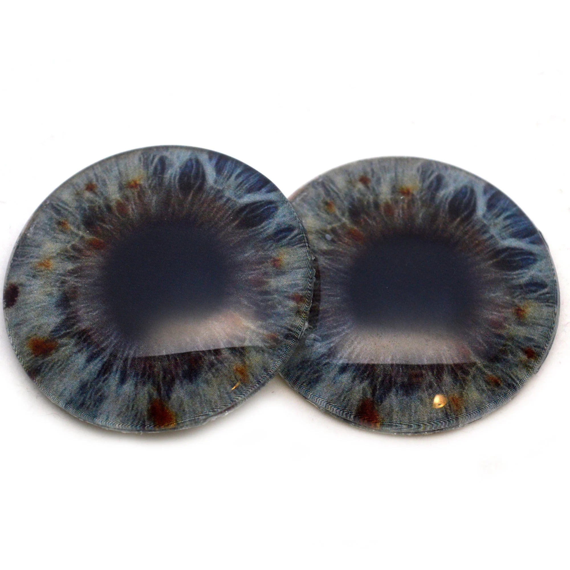 Misty Gray Realistic Human Glass Eyes - Walmart.com