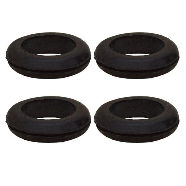 Misty Harbor 1038 Black Rubber 1 1/2 Inch Grooved Boat Wire Grommet ...