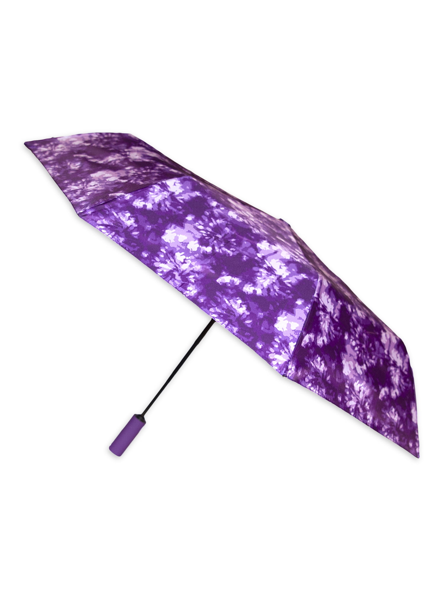 Misty Harbor 3-Sec Auto Open & Close Rain Umbrella Purple - Walmart.com