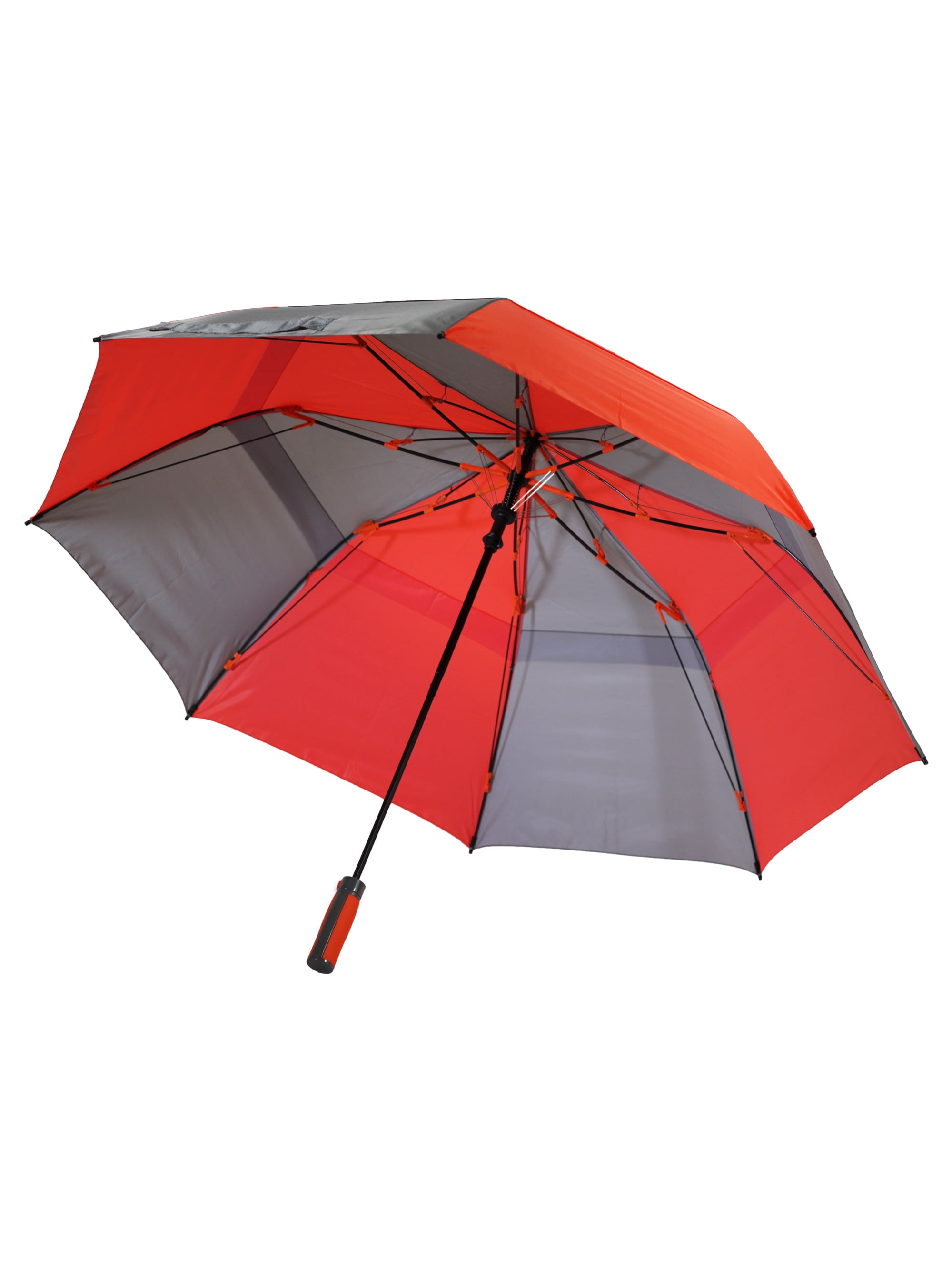 Misty Harbor Automatic Open Two Person Umbrella Red/Black - Walmart.com