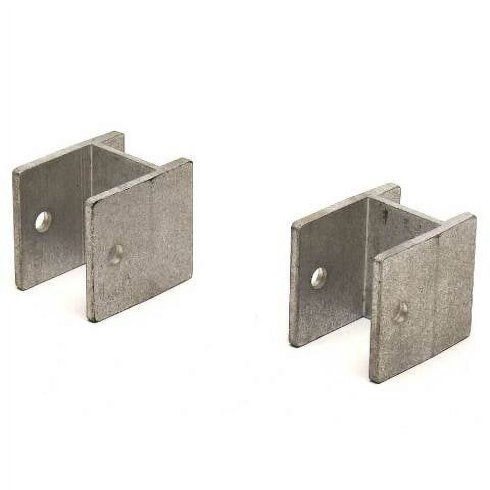 Misty Harbor Marine Aluminum Bimini H-Brackets, Silver, Pair, Part 99 ...