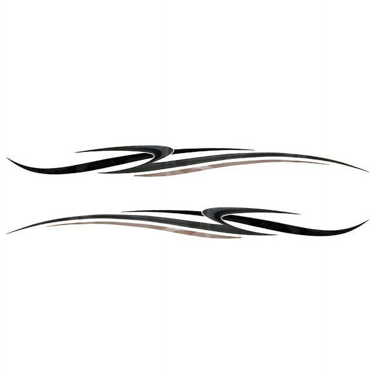 Misty Harbor Boat Decals 001626-EBONY | Graphic Stickers (Set of 2 ...