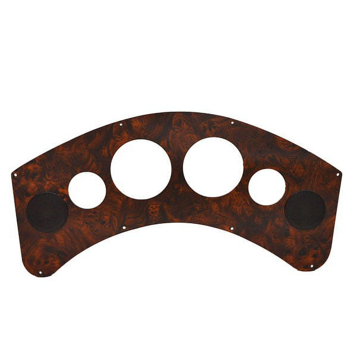 Misty Harbor Boat Gauge Panel A3019 | 18 1/4 x 6 5/8 Inch Woodgrain ...