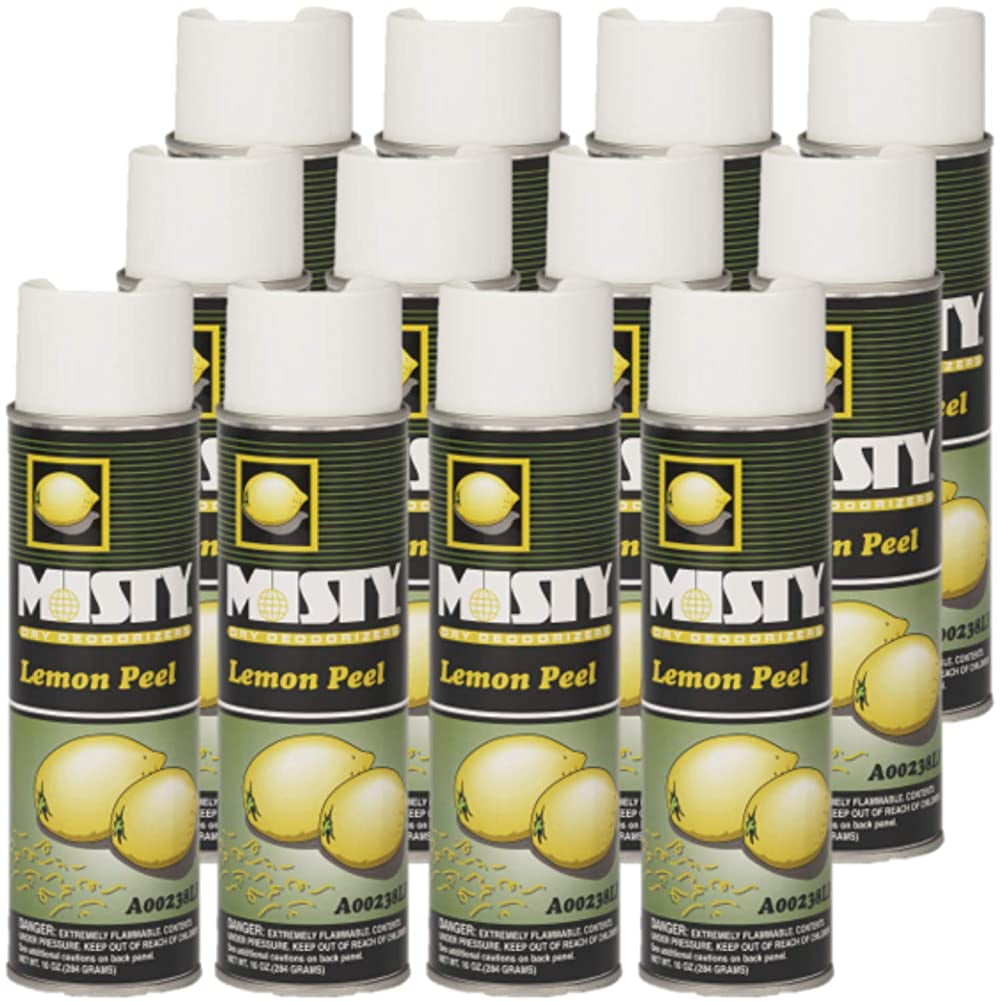 Misty Lemon Peel Air Deodorizing Spray - 10 Ounce (Case of 12) 1001842 ...