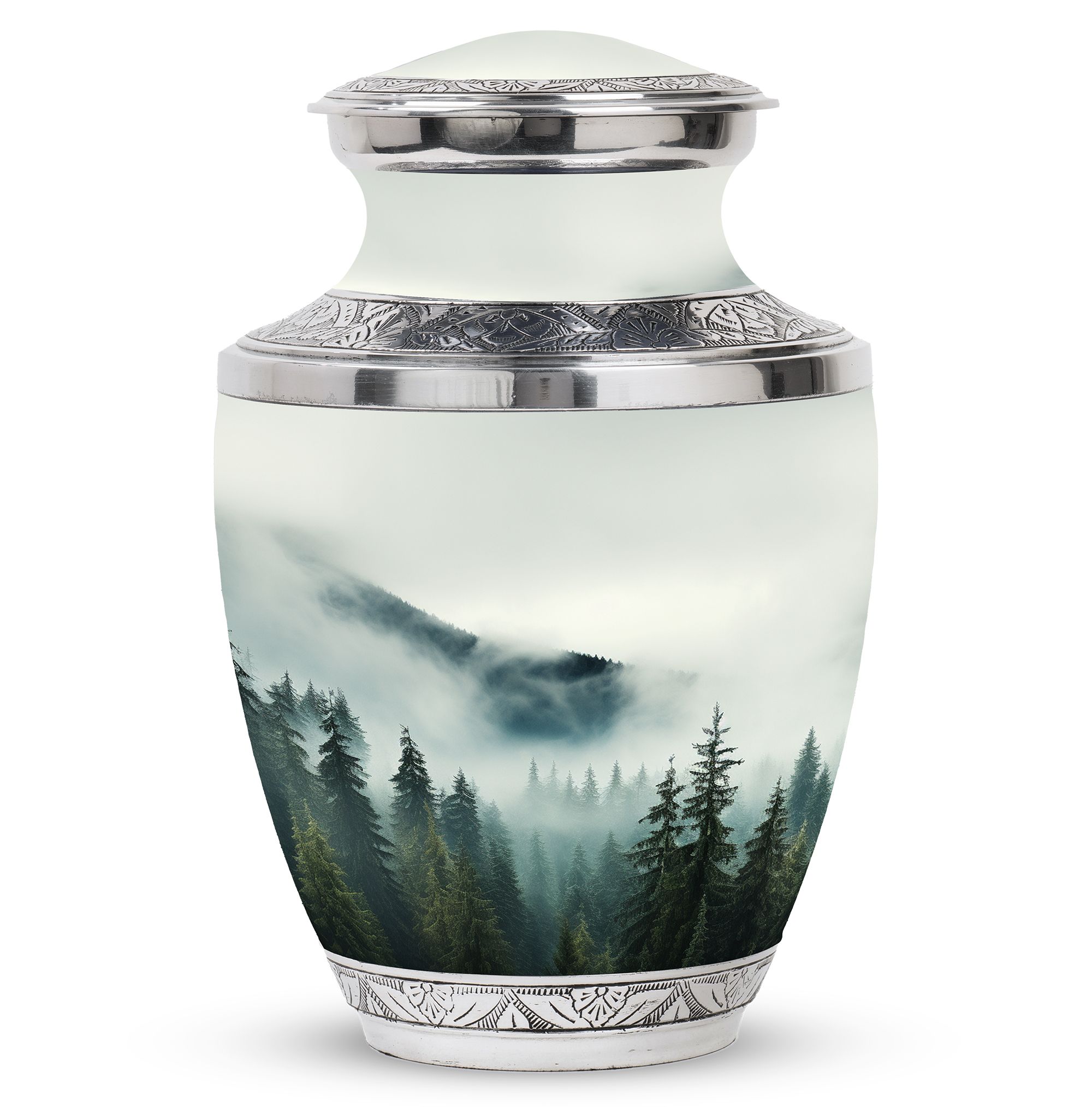 Misty Mountain Forest Forever Cherished - Spacious Urns for Adult ...