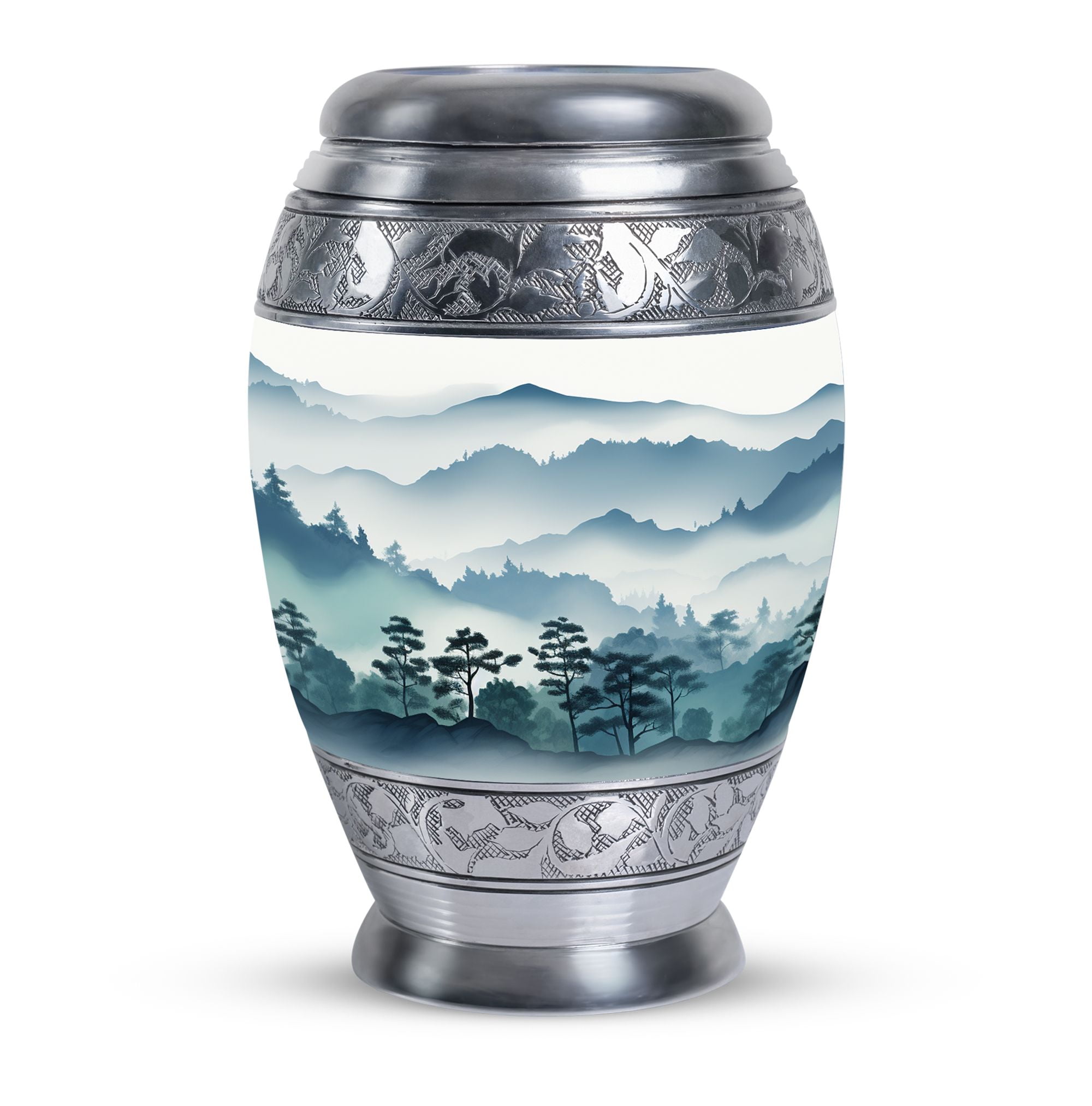 Misty Mountains Urns For Ashes Adult Male, Small Cremation Urns - Mens ...