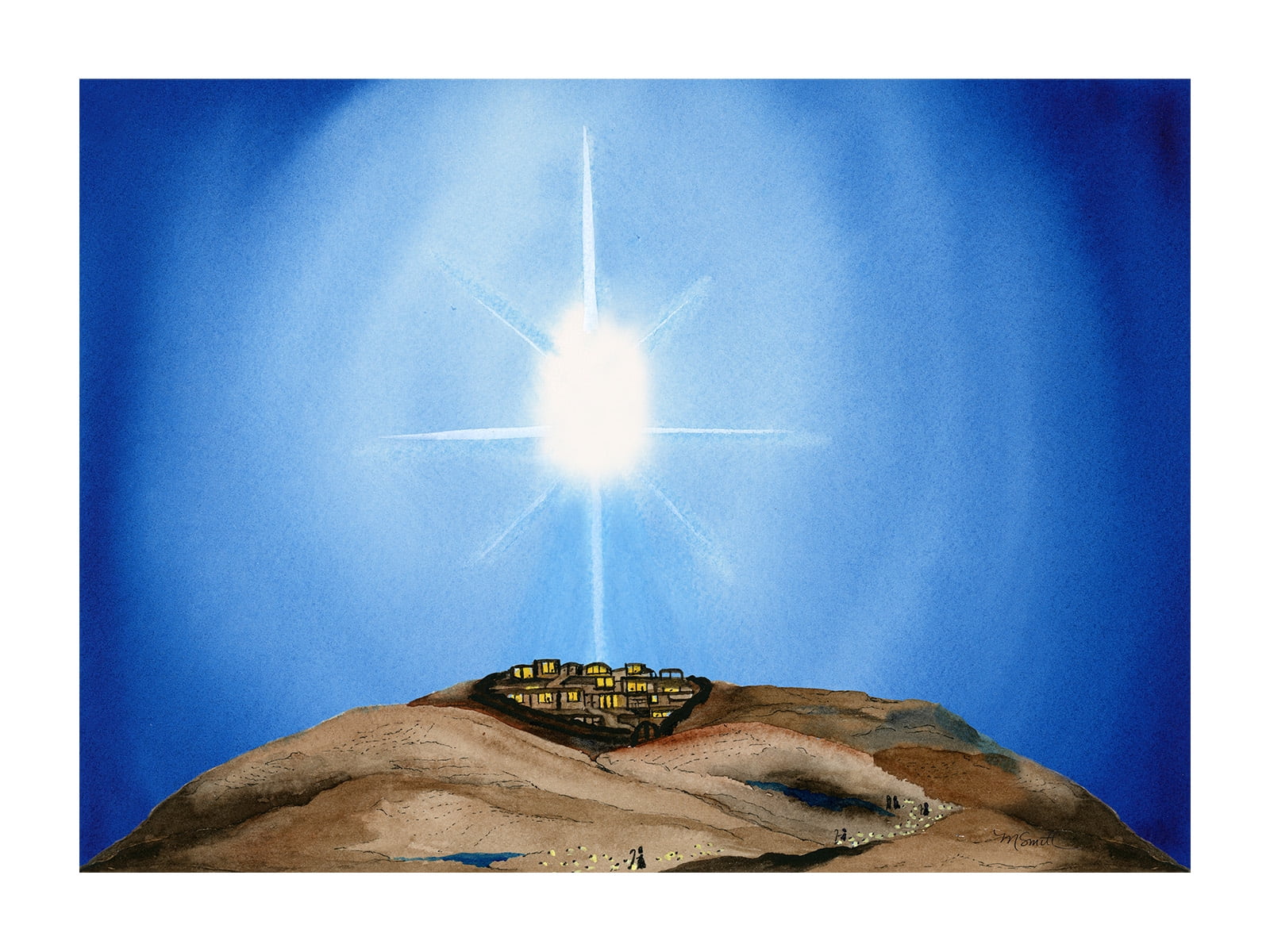 Misty Smith Fine Art Studio, Star of Bethlehem, 12 Boxed Luxury ...