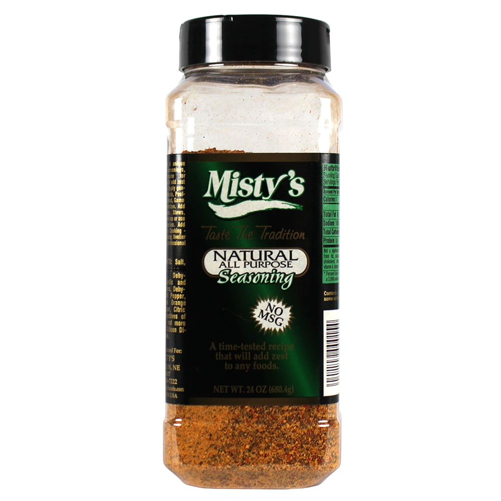 Misty's Steakhouse Natural All Purpose Seasoning 24 Oz No MSG ...