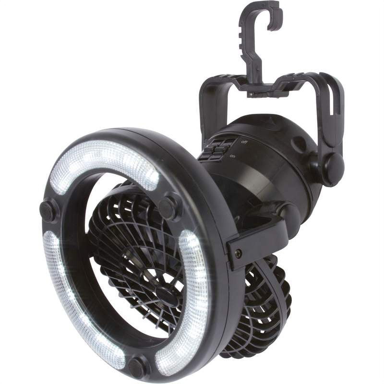Mitaki 18-Bulb LED Adjustable Camping Light with Fan - Walmart.com