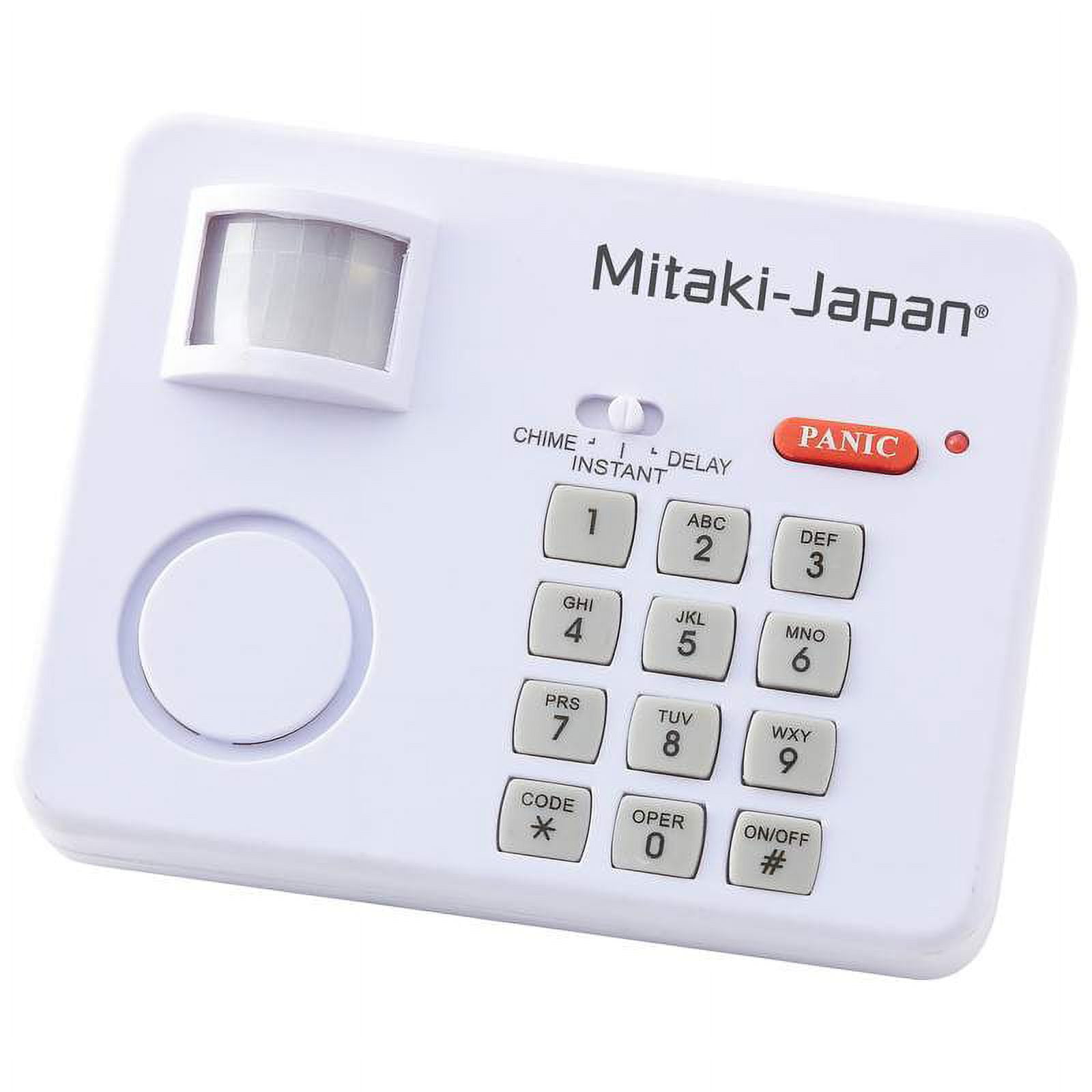 Mitaki-Japan® Security Alarm with Built-In Motion Detector - Walmart.com